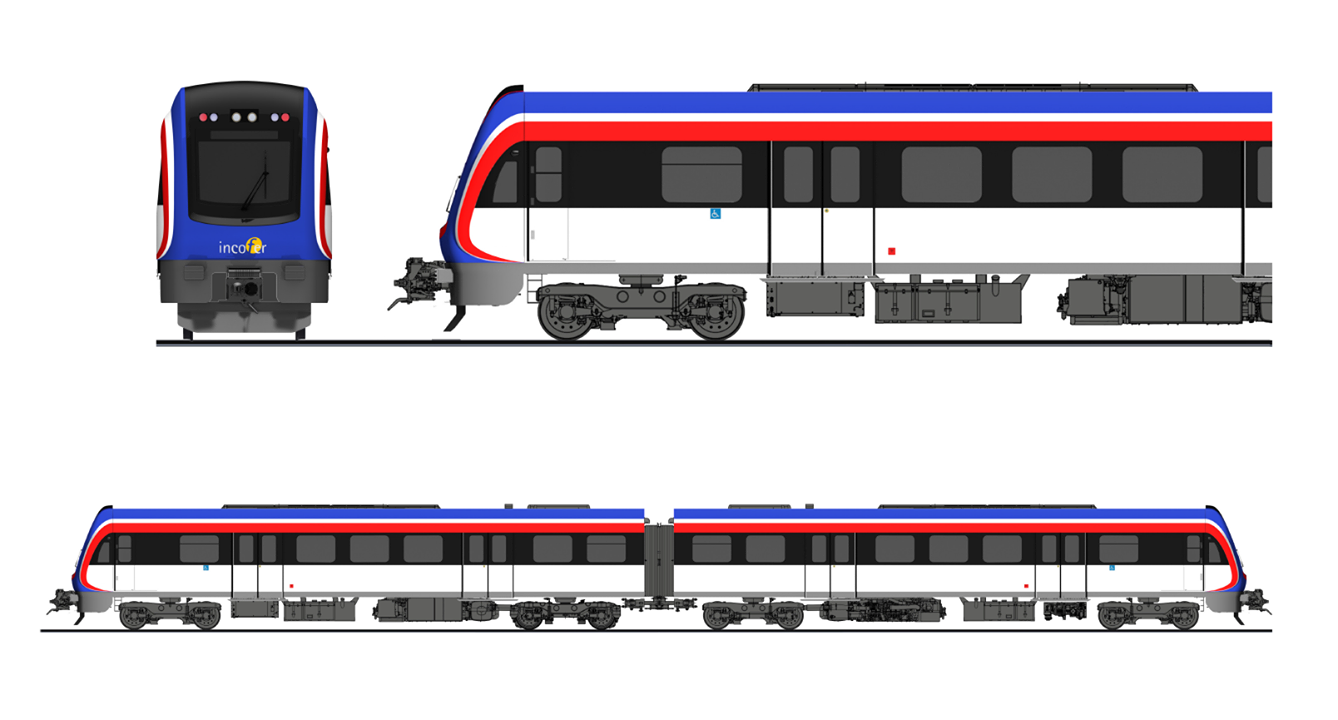 Incofer definió diseño interior y exterior para nuevos trenes - CRC 891