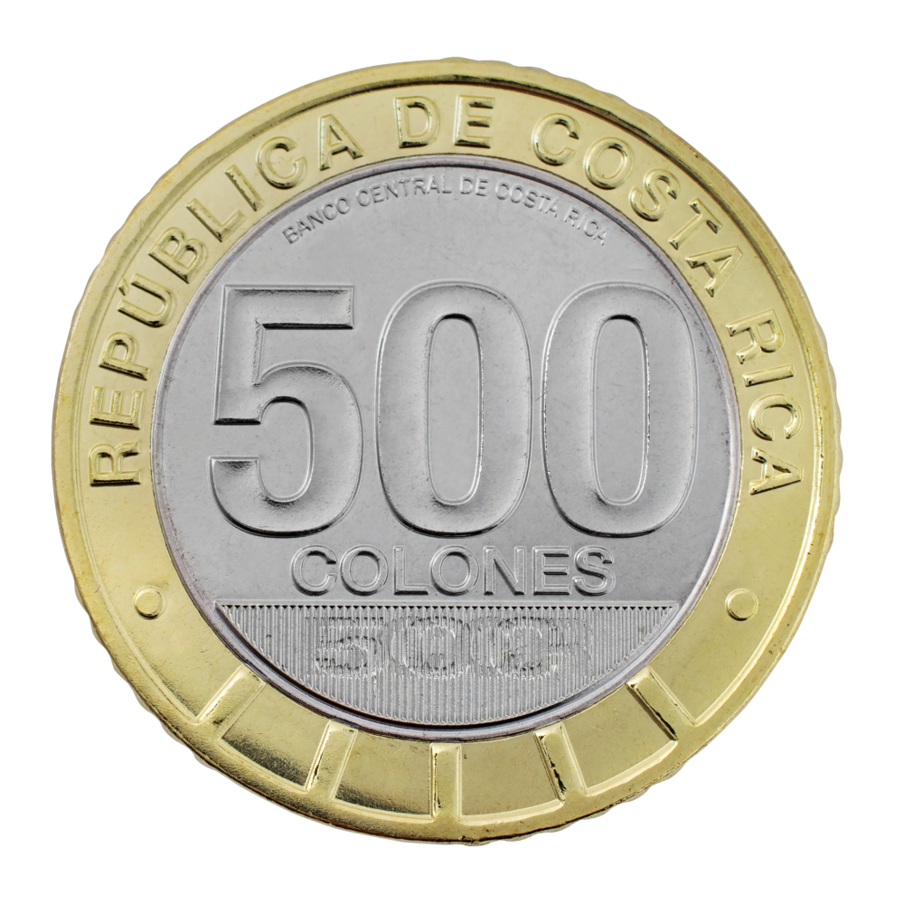 Banco Central emitirá cinco millones de monedas ₡500 conmemorativas al ...