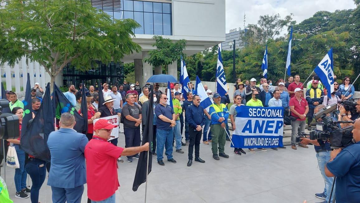 (Video) Anep se manifestó en las afueras de la Supen para solicitar ...
