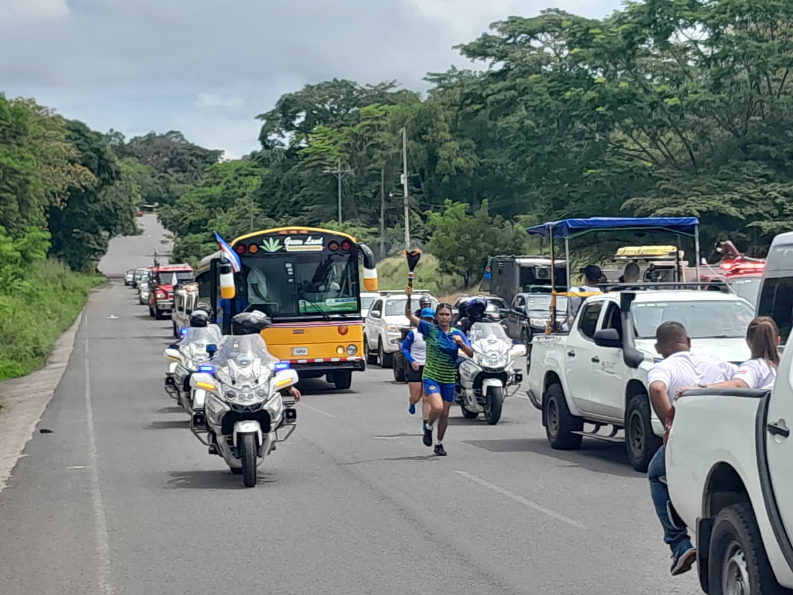 Antorcha de la Independencia ya se encuentra en Costa Rica - CRC 891