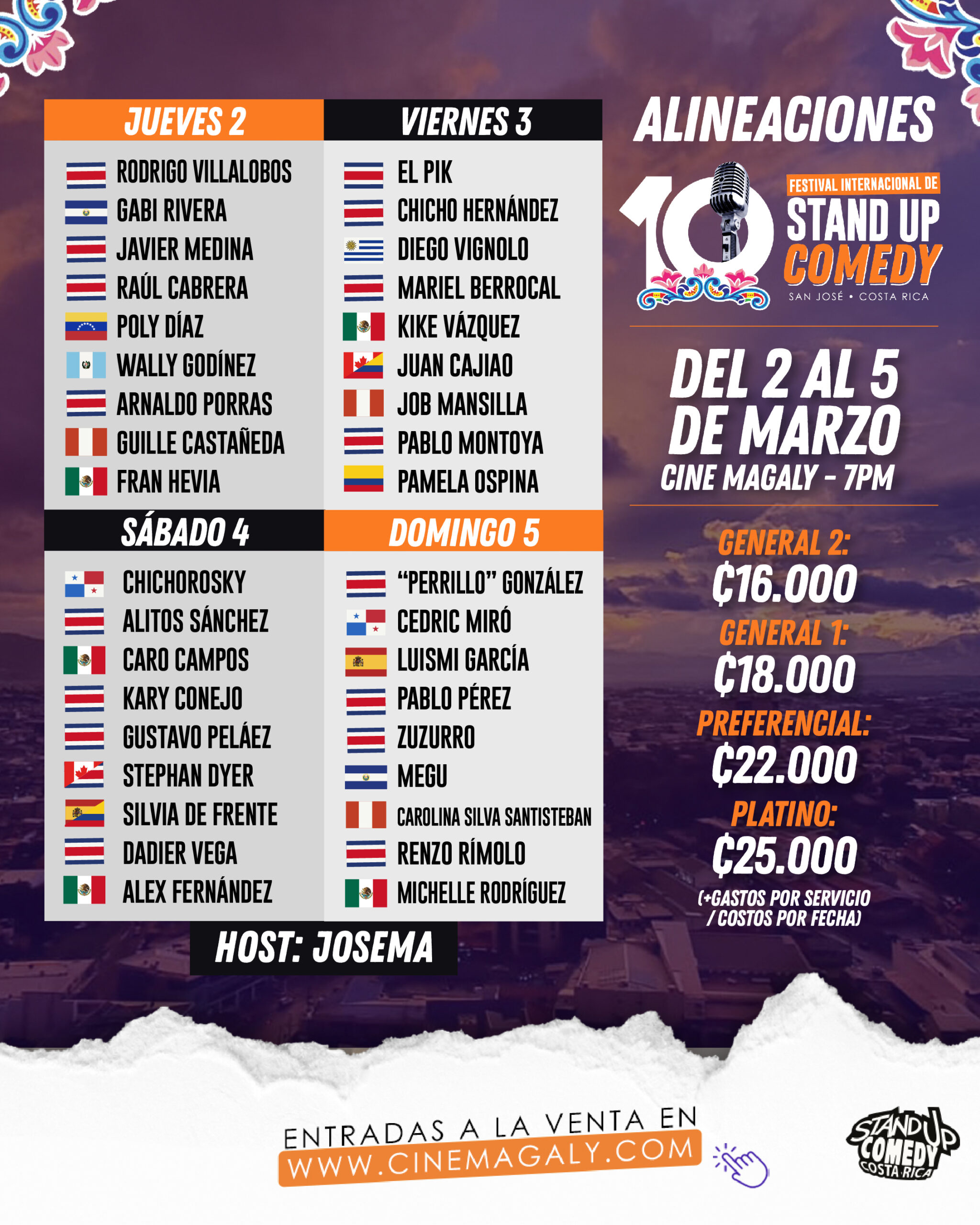 ¿Listo para reír? Festival Internacional de Stand Up Comedy regresa a ...