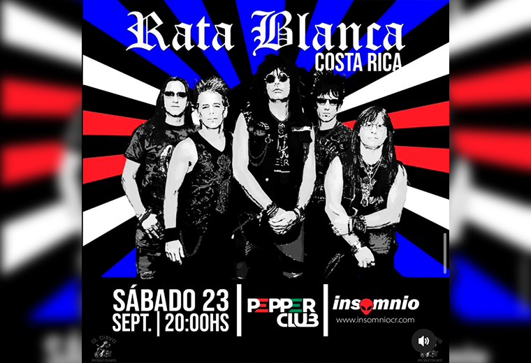 La banda de metal argentina Rata Blanca regresa a Costa Rica luego de ...