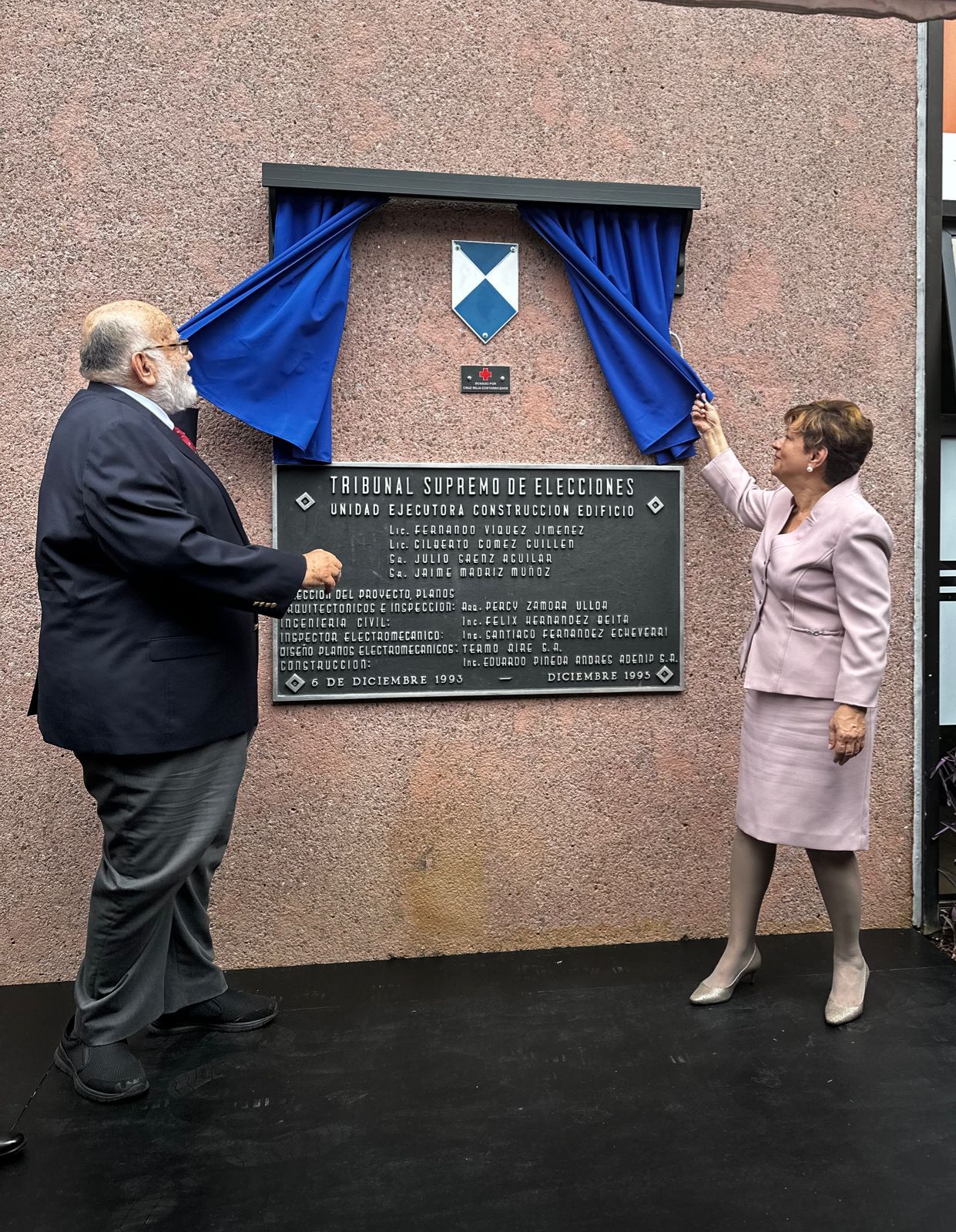 TSE recibe Escudo Azul como símbolo de protección patrimonial - CRC 891