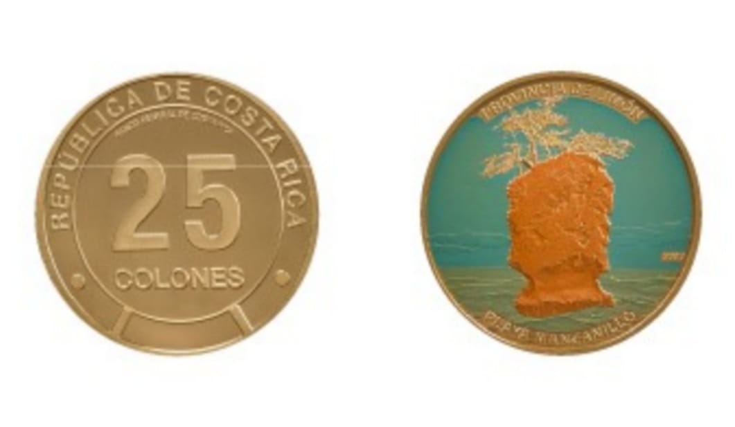 Monedas de ¢25 alusivas a la provincia de Limón saldrán a la venta este ...
