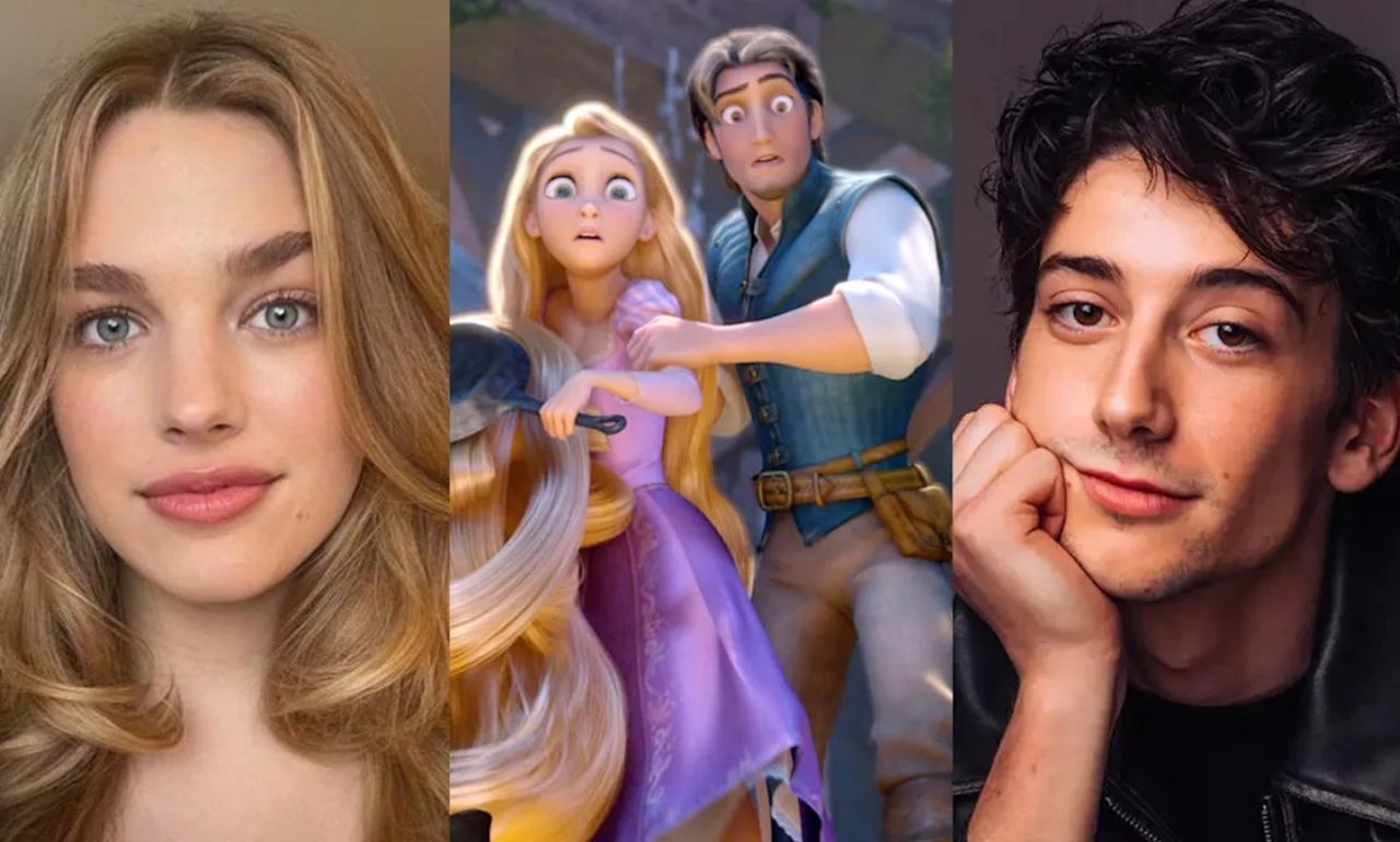 Disney revela a los dos actores que representarán a Rapunzel y Flynn en ...